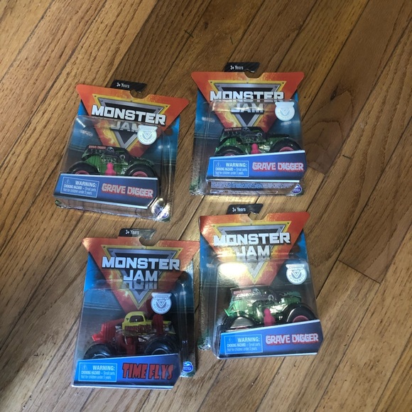 monster jam | Toys | Monster Jam Set 4 New Great Gift Ideas | Poshmark